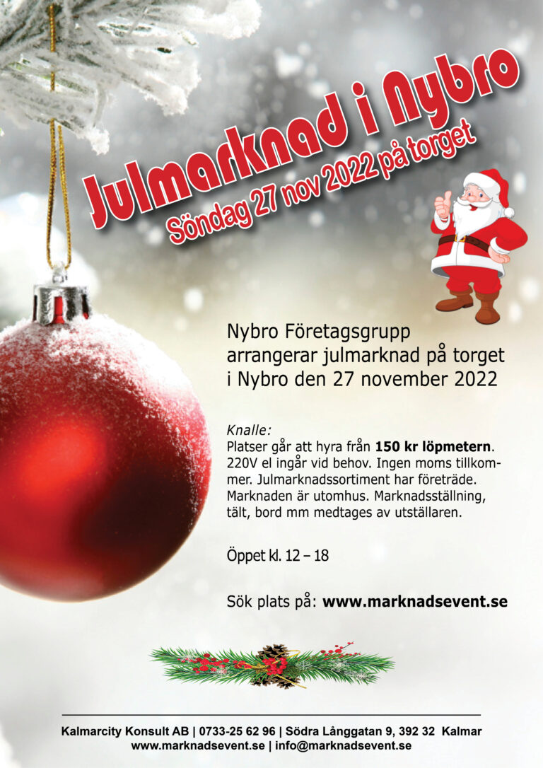 Nybro-Julmarknad-2022-annons-3 | Marknadsevent i Sverige